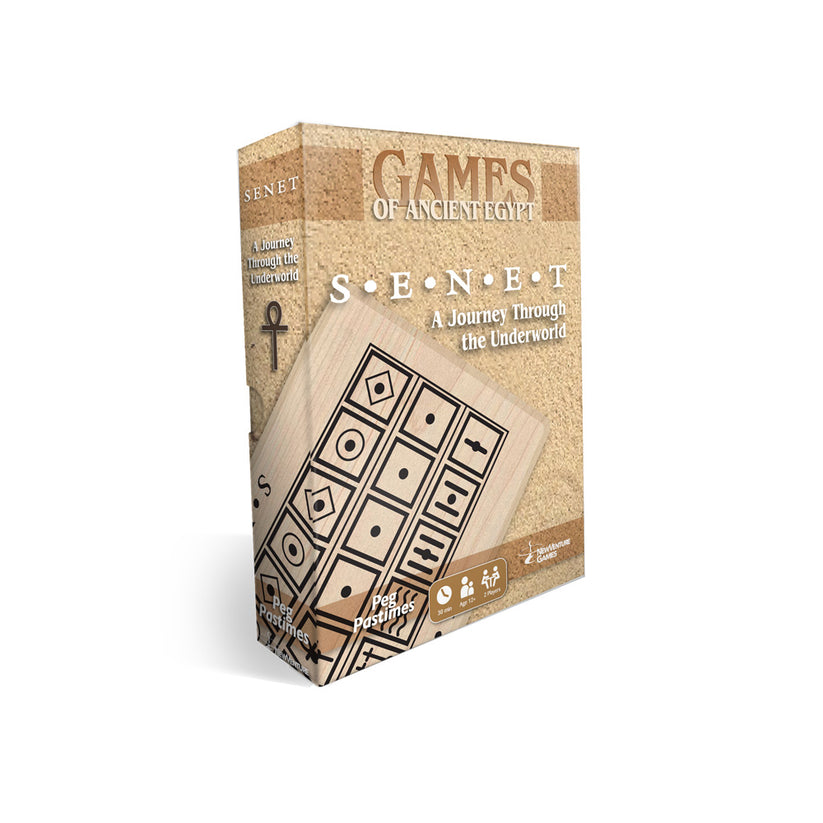Senet Strategy Board Game of Ancient Egypt – NewVenture Games LLC